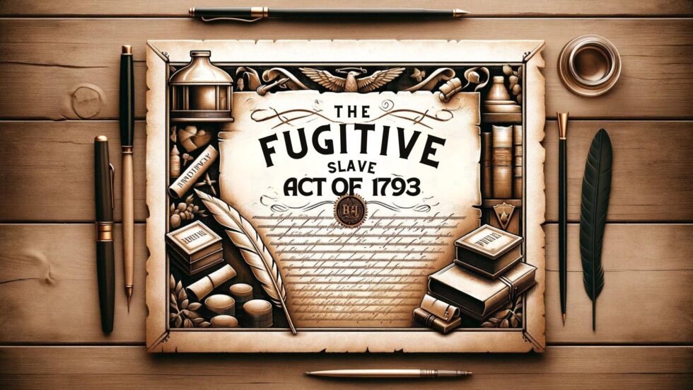 The Fugitive Slave Act of 1793 - SignPosts