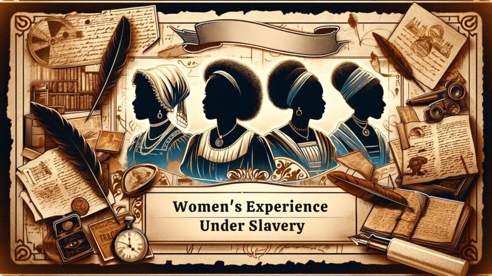 Women’s Experience Under Slavery - SignPosts